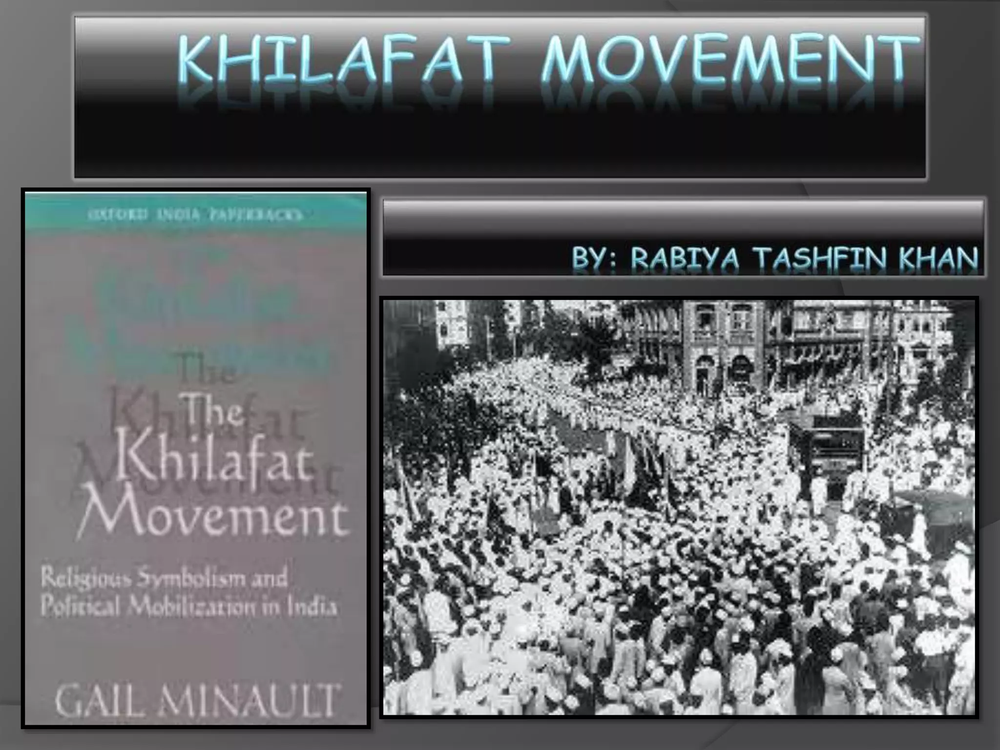 Khilafat movement | PPTX