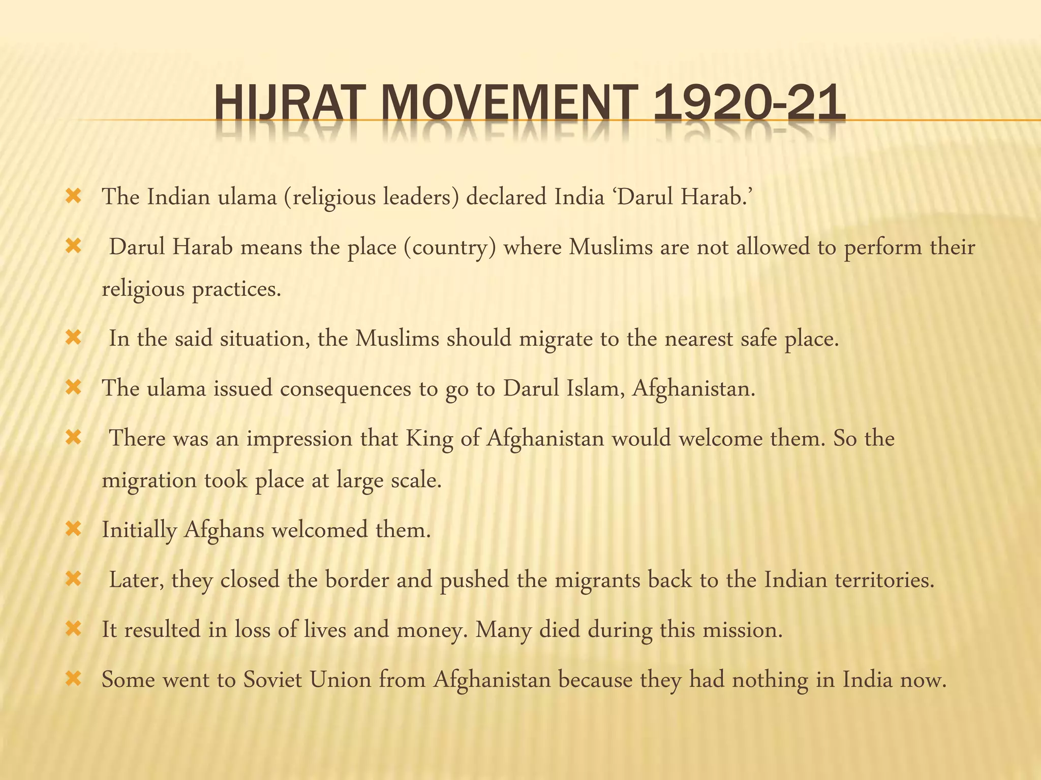 The Khilafat Movement | PPTX