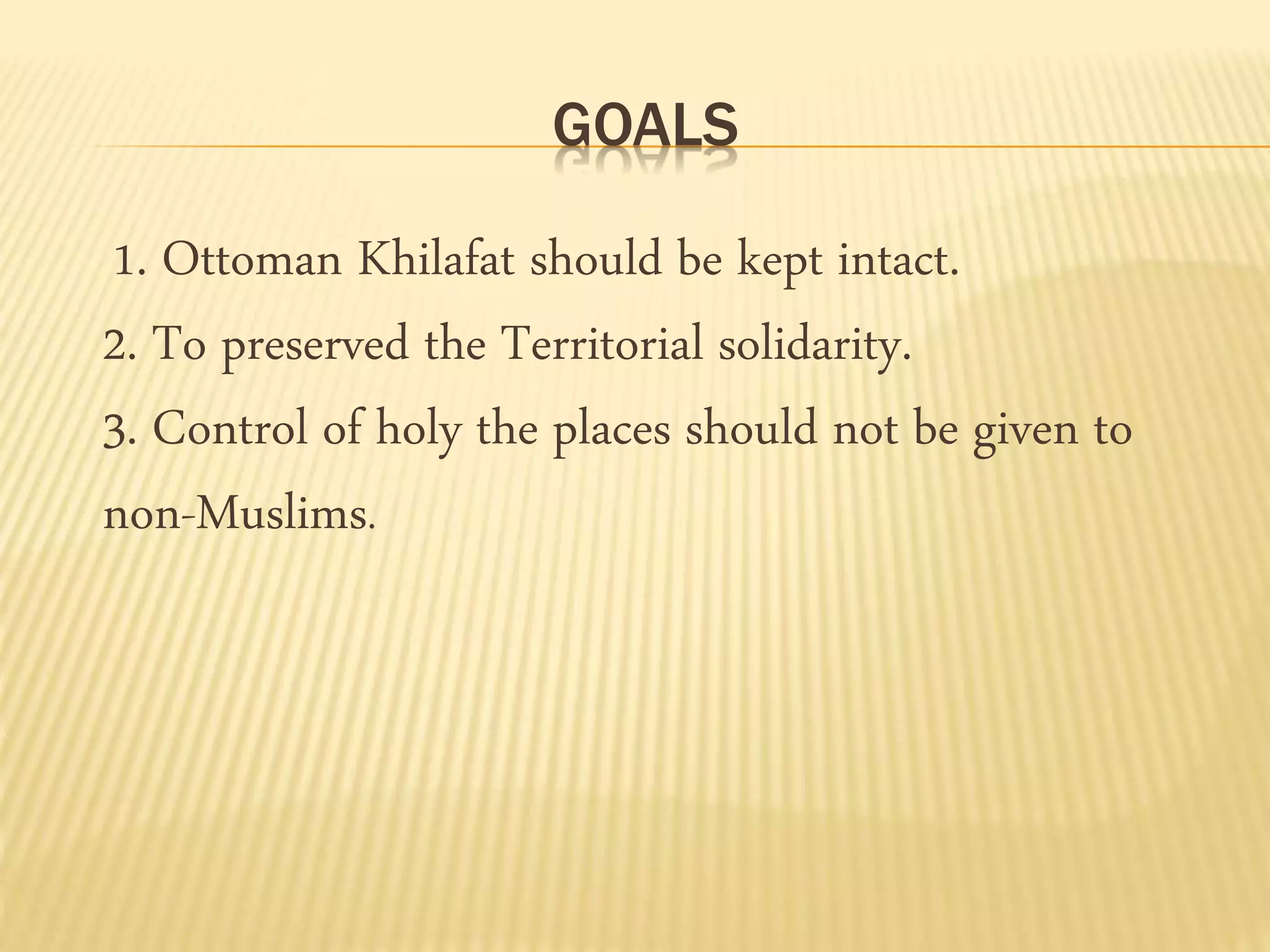 The Khilafat Movement | PPTX