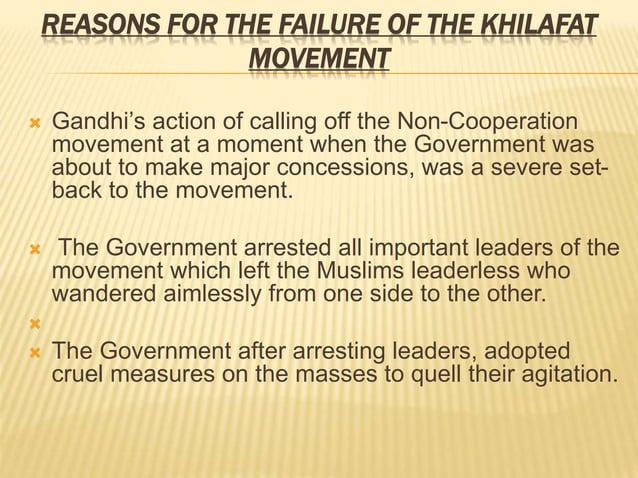 The Khilafat Movement | PPTX