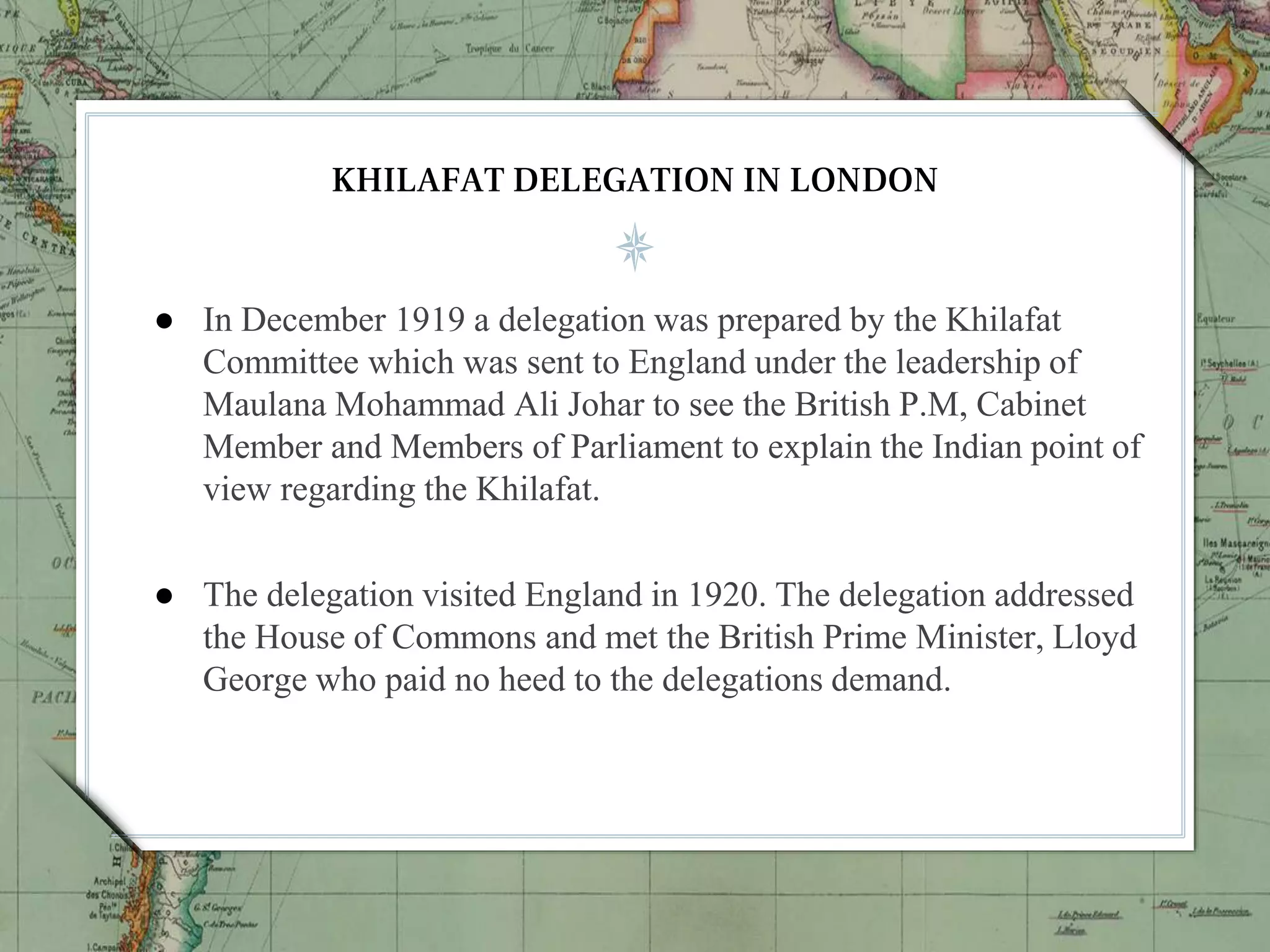 Khilafat movement in India # Indian History | PPTX