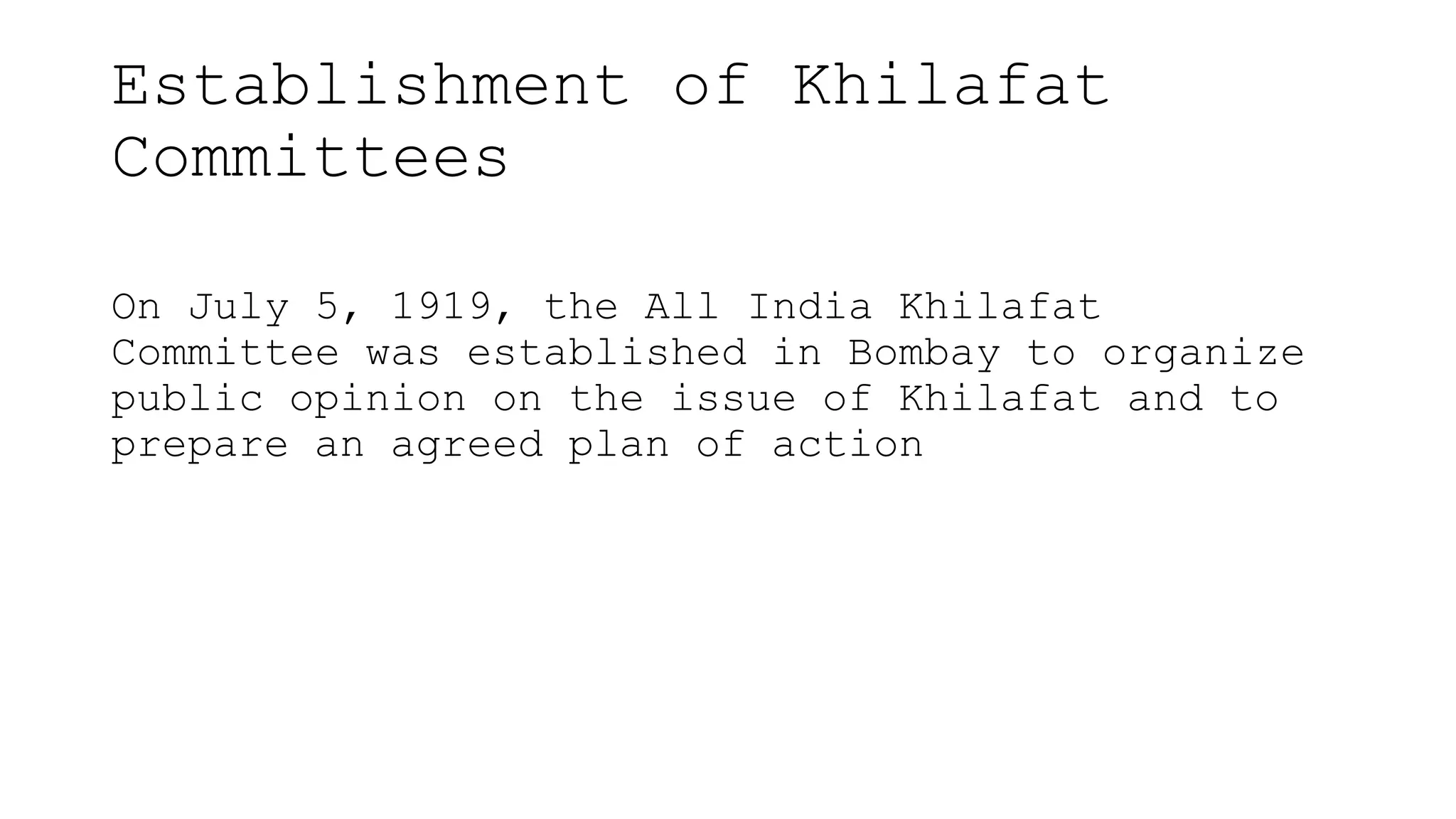 Khilafat Movement by SajidaLodhi.PPTpptx | PPTX