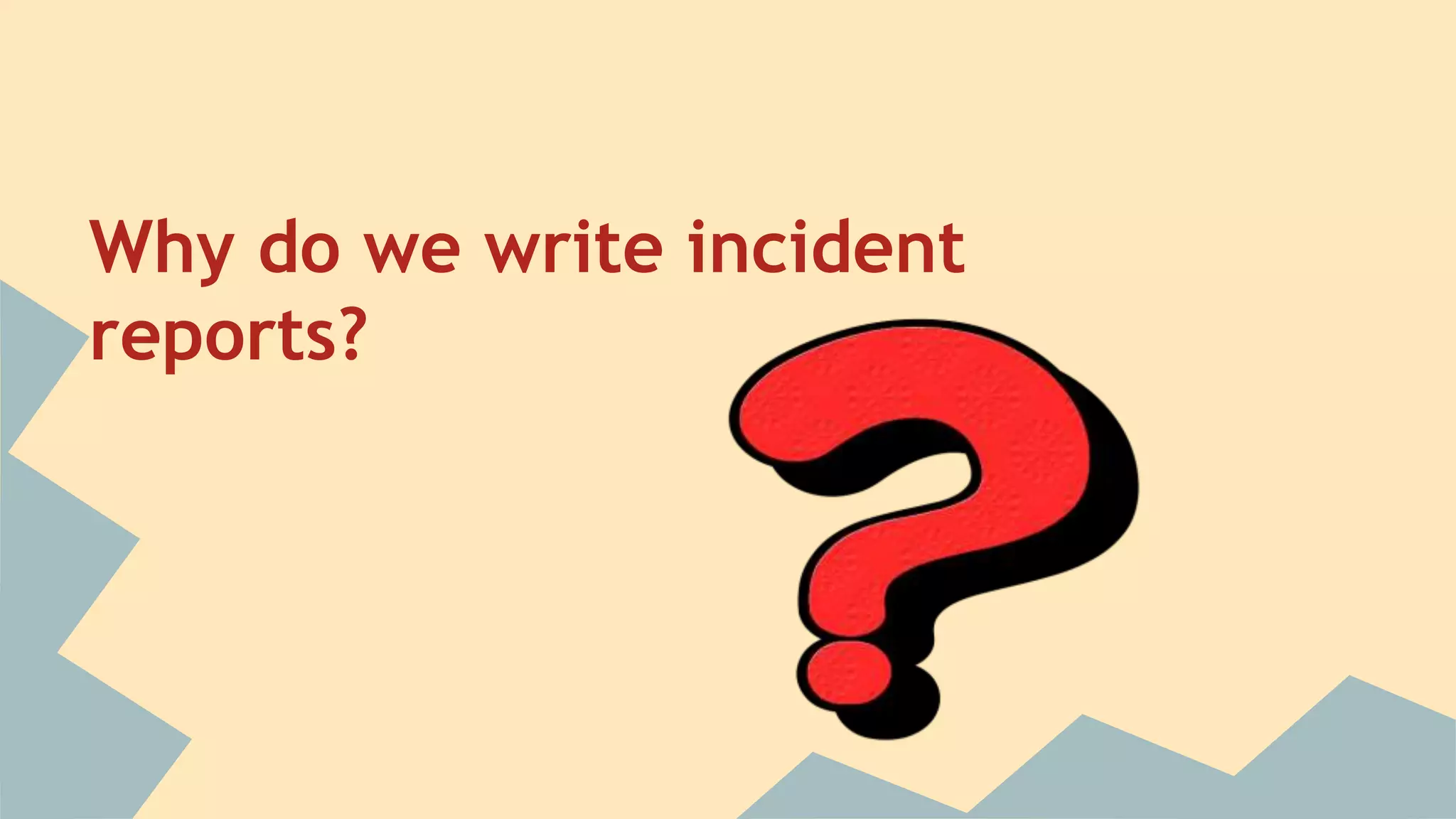 Improving Your School Bus Incident Reports | PPTX