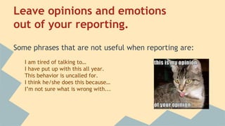 Improving Your School Bus Incident Reports | PPTX