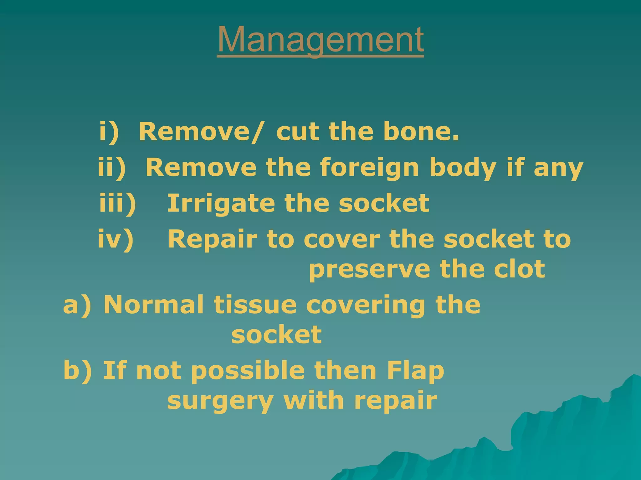 Khitab's Classification of post extraction pain | PPTX