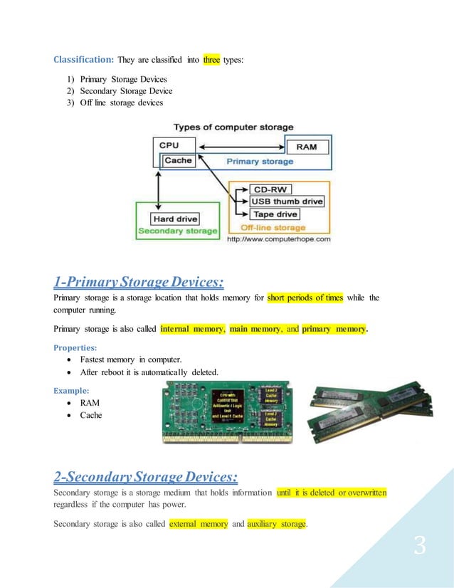 Computer Storage Hardwares | PDF