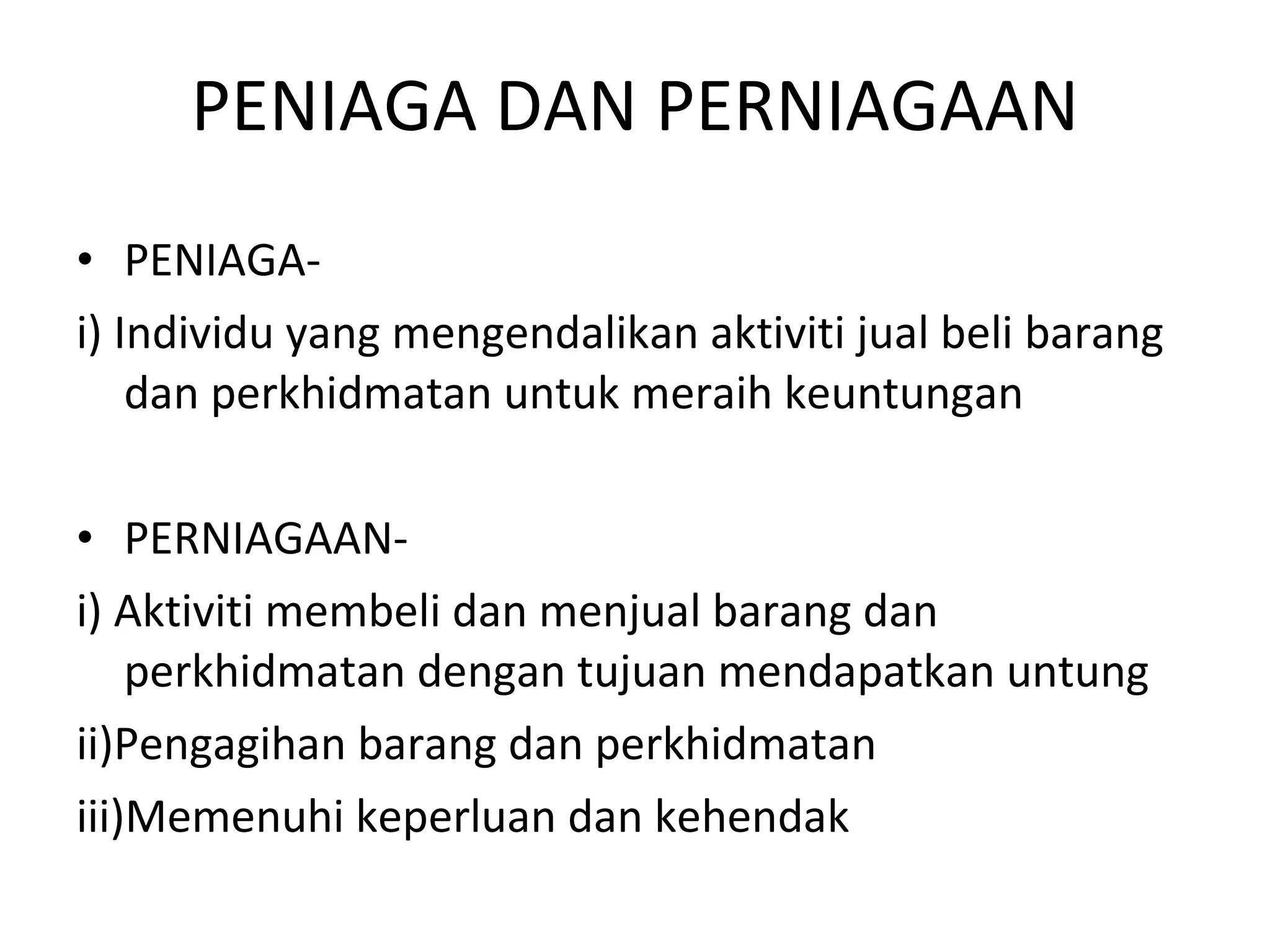 Kh Kehendak Dan Keperluan | PPT