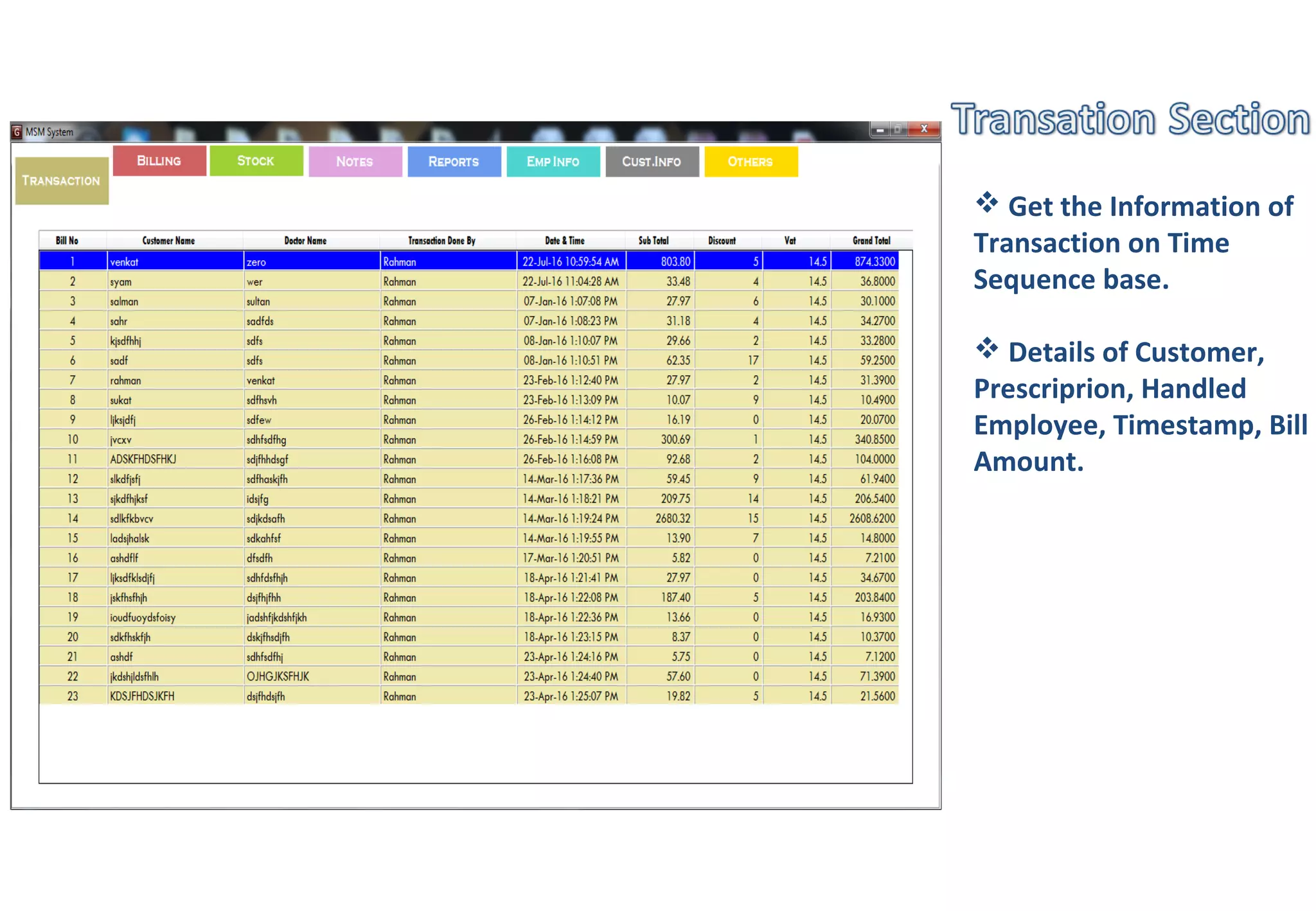 Medical Store Management System(MSMS) | PPT