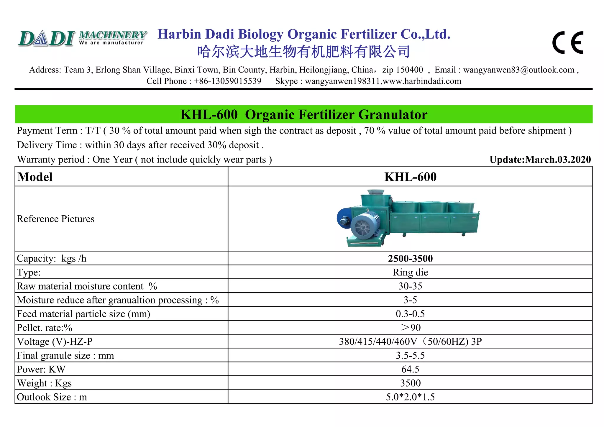 Khl-600 organic fertilizer granulation machine | PPT