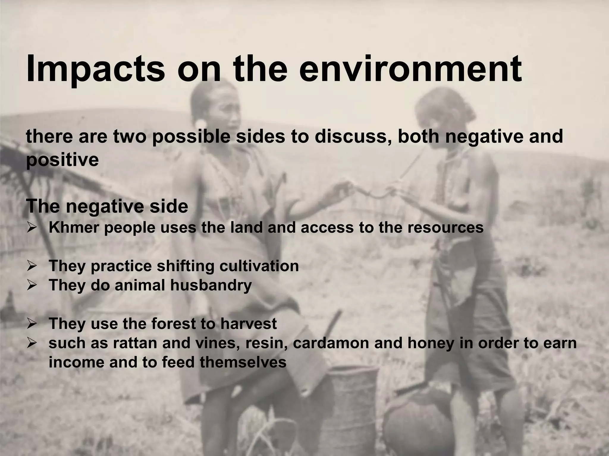 Khmer Loeu tribe - IEV / S term | PPT