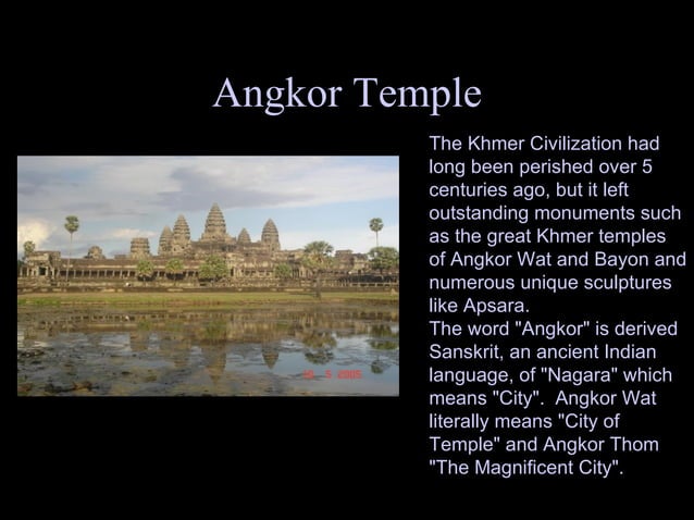 Khmer Civilization Religion & Politics | PPT