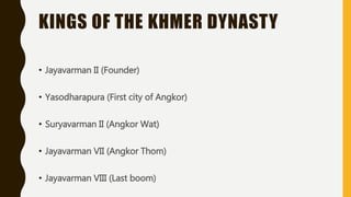 Khmer Empire: Angkor II | PPTX