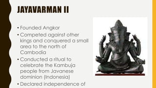 Khmer Empire: Angkor II | PPTX