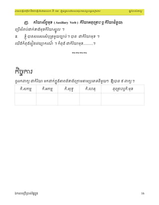 Khmer grammar | PDF