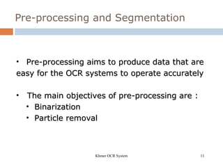 Khmer ocr using gfd_seminar_day | PPT