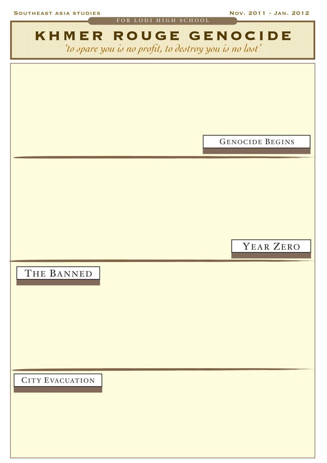 Khmer rouge genocide | PDF