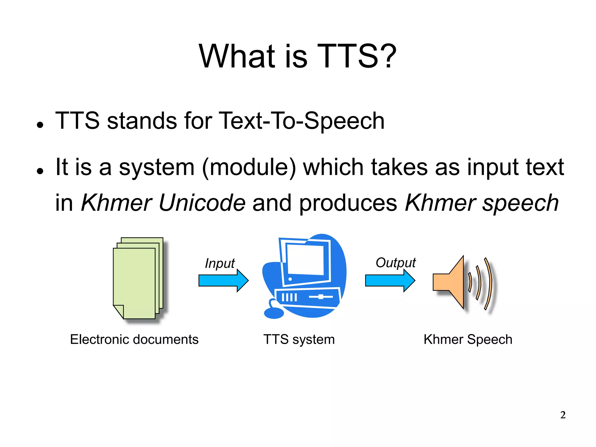 Khmer TTS | PPTX