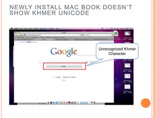 Khmer unicode for mac | PDF