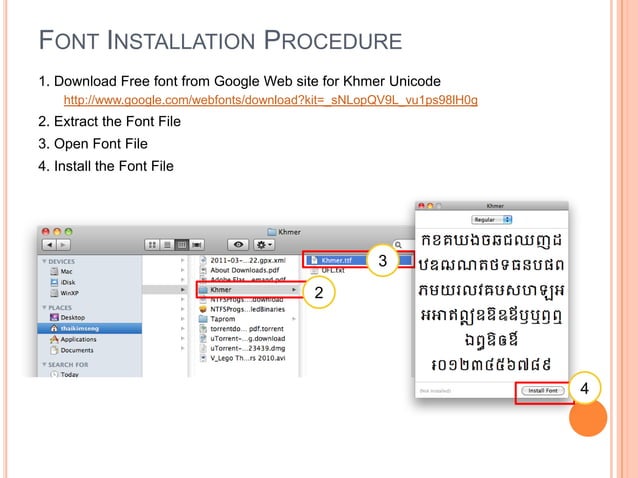 Khmer unicode for mac | PDF