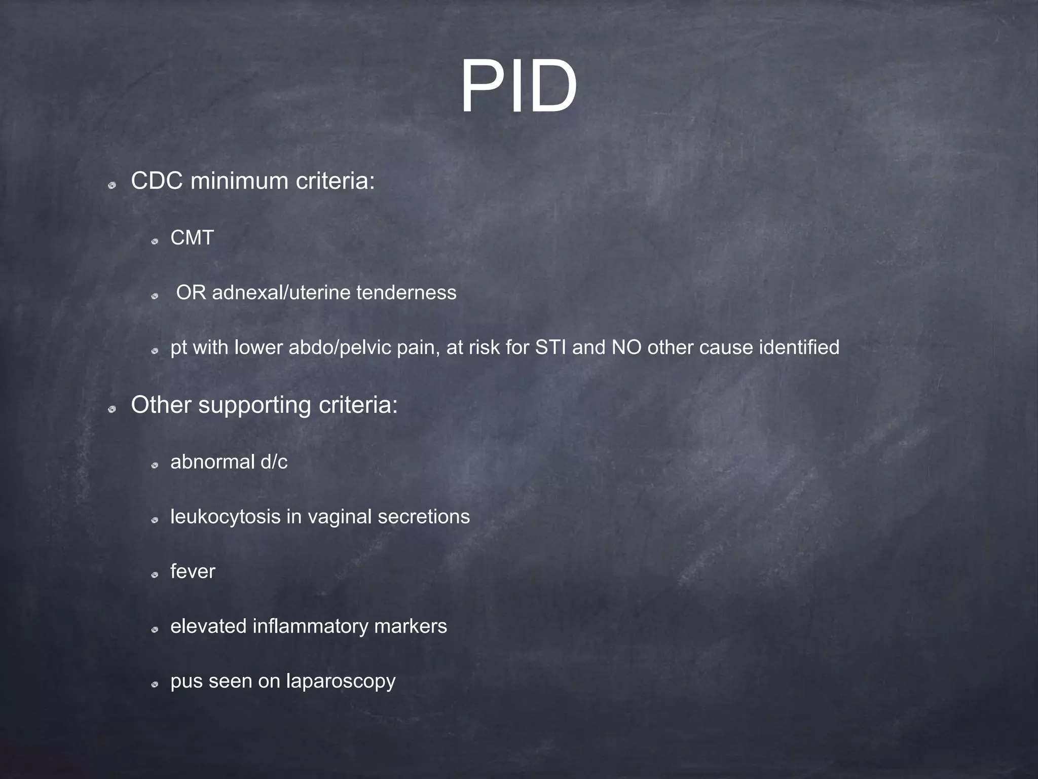 KHMH Obs gyn infections PID ulcers STDs vaginitis.ppt | Sexual ...