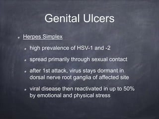 KHMH Obs gyn infections PID ulcers STDs vaginitis.ppt | Sexual ...