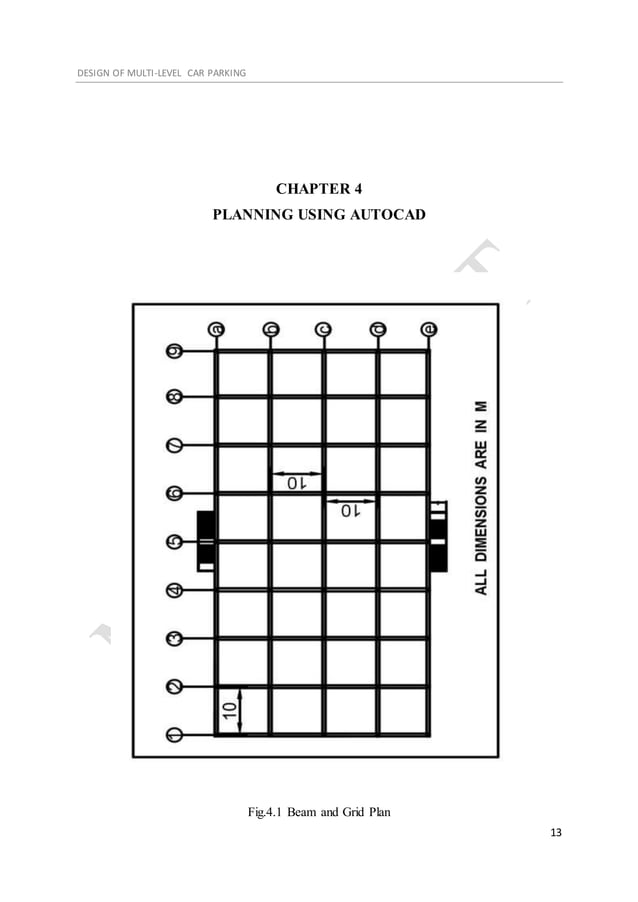 Design of Multi-storey car parking | DOCX | Civil Engineering Industry ...
