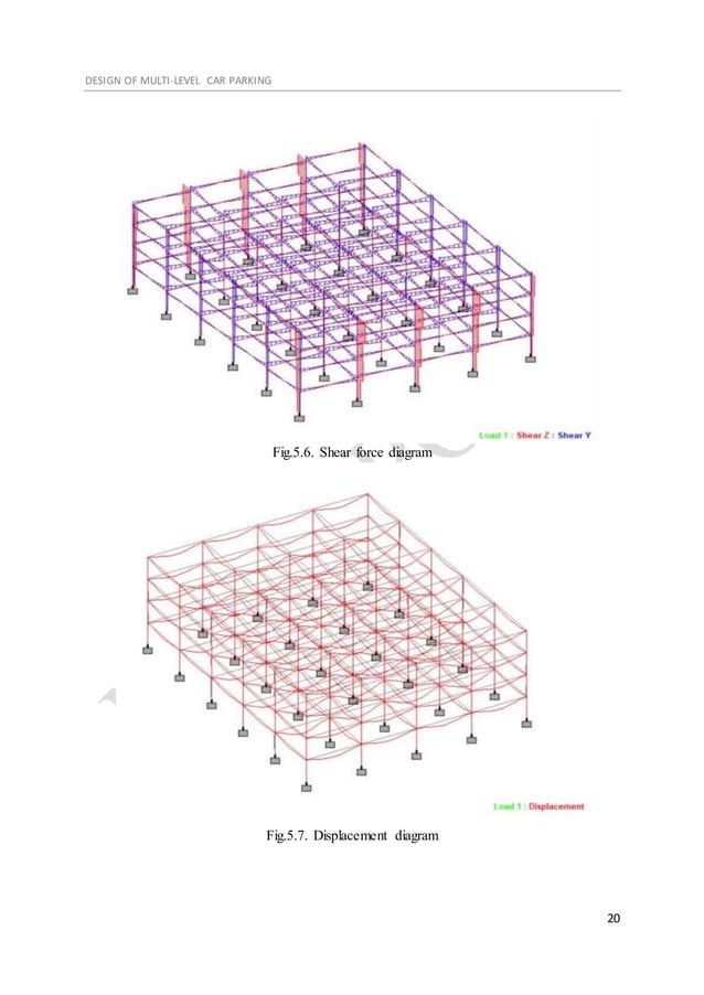 Design of Multi-storey car parking | DOCX | Civil Engineering Industry ...