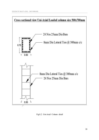 Basement Parking Layout With Columns