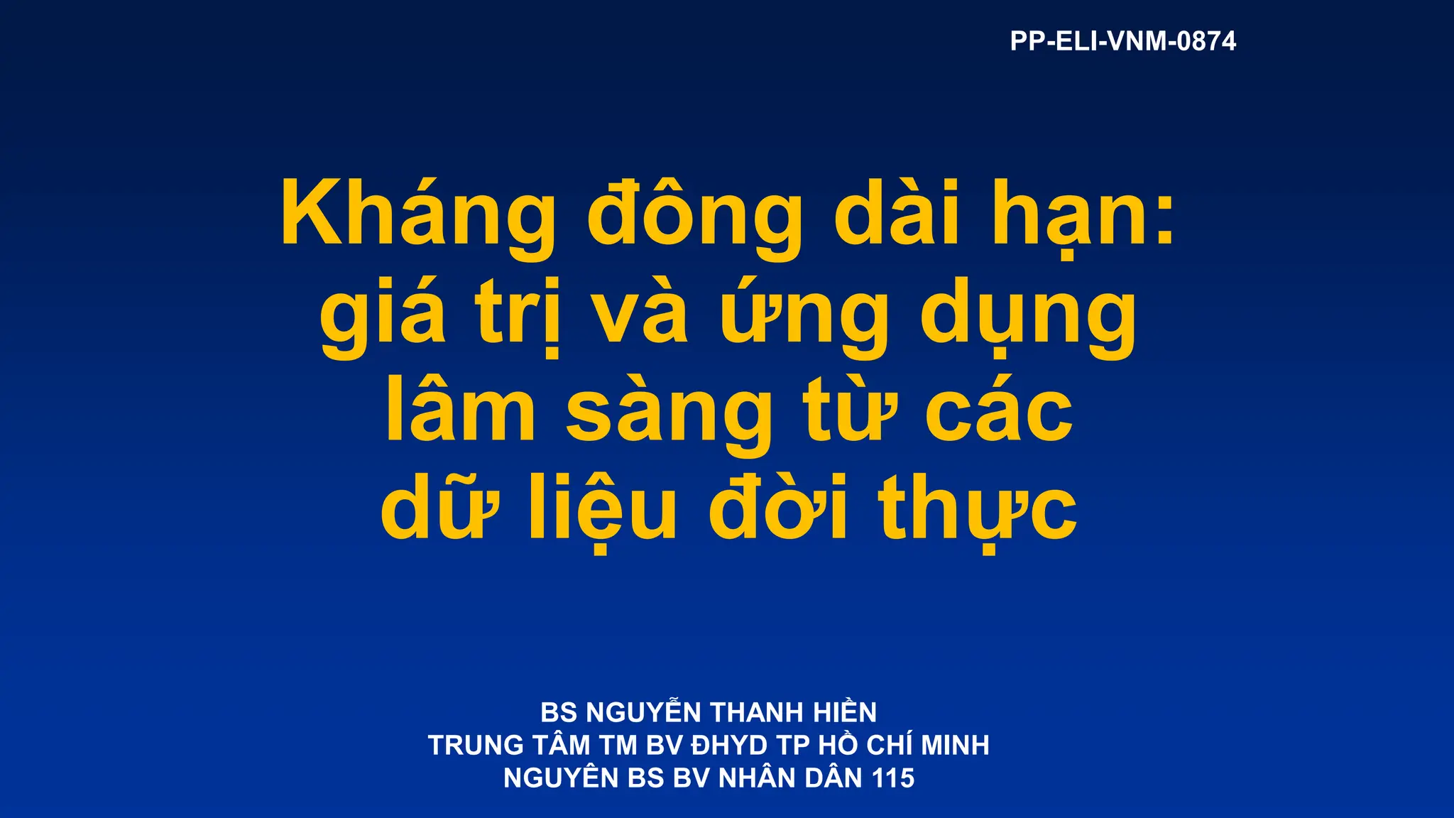 Khang dong dai han gia tri va ung dung lam sang tu cac du lieu doi thuc | PDF