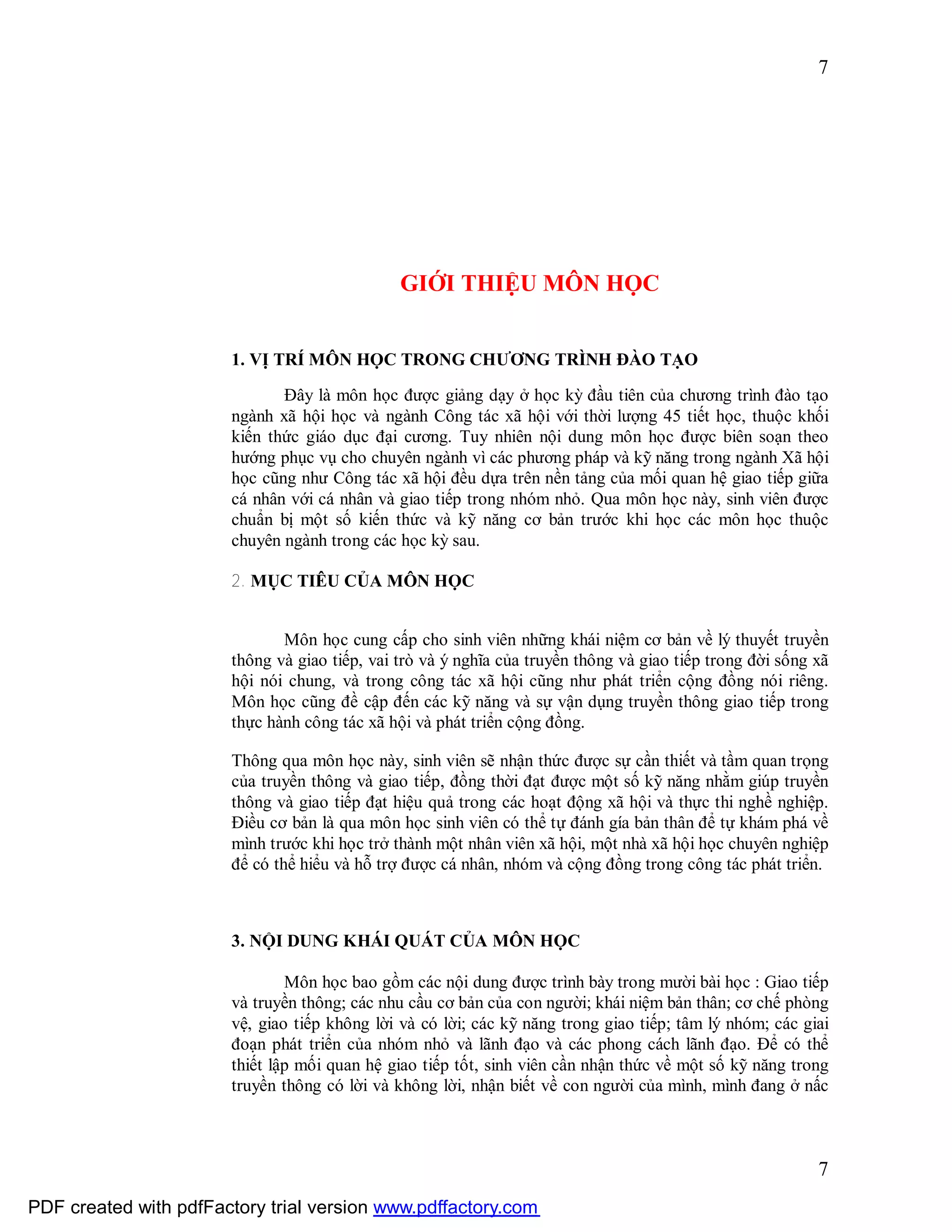 Khoa học giao tiep | PPT