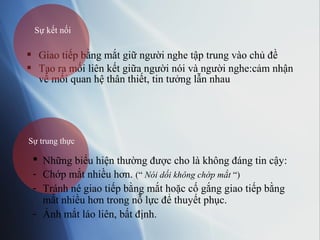 Khoa học giao tiếp | PPT