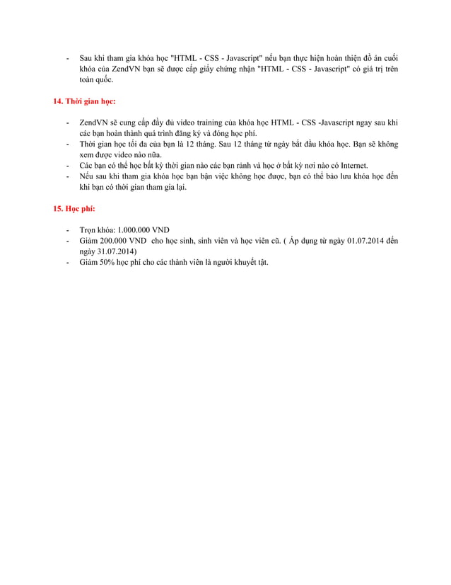 Tự Học Html Css Js Khóa Học Html Css Js Chuyên Sâu Pdf