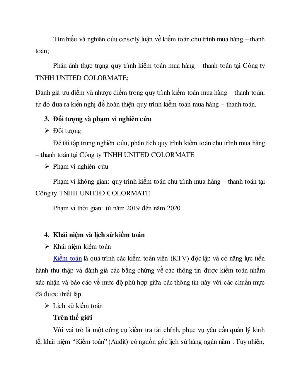 Khoá luận kiểm toán chu trình mua hàng thanh toán tại công ty | DOCX