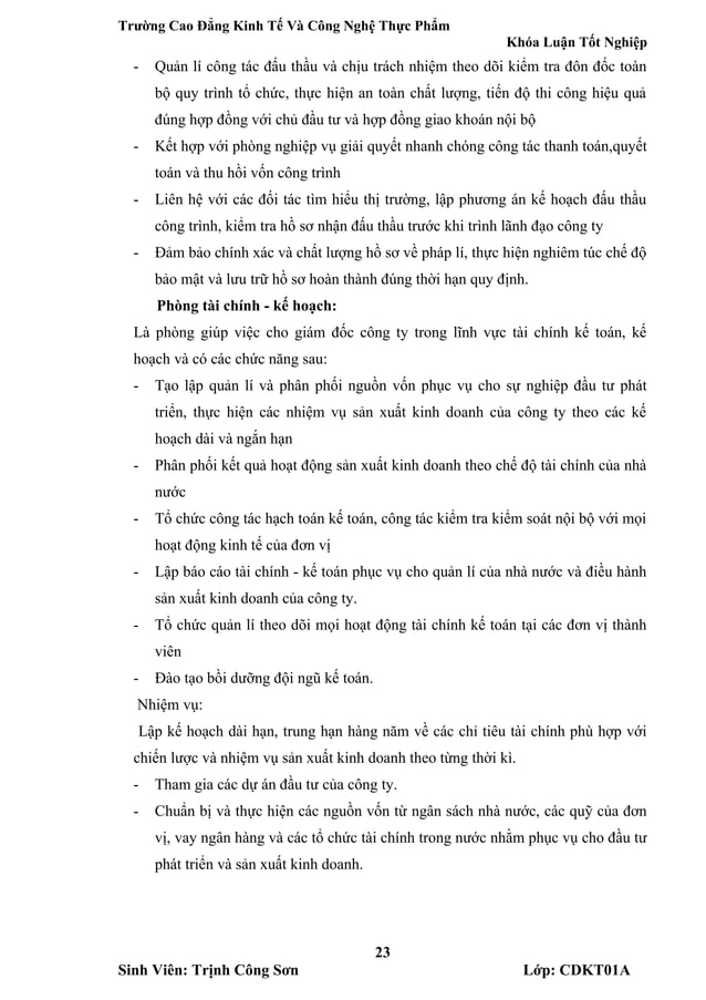 Khóa luận tốt nghiệp: kế toán vốn bằng tiền tại công tyTân Cảng | DOC