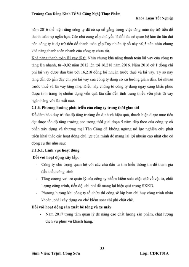 Khóa luận tốt nghiệp: kế toán vốn bằng tiền tại công tyTân Cảng | DOC