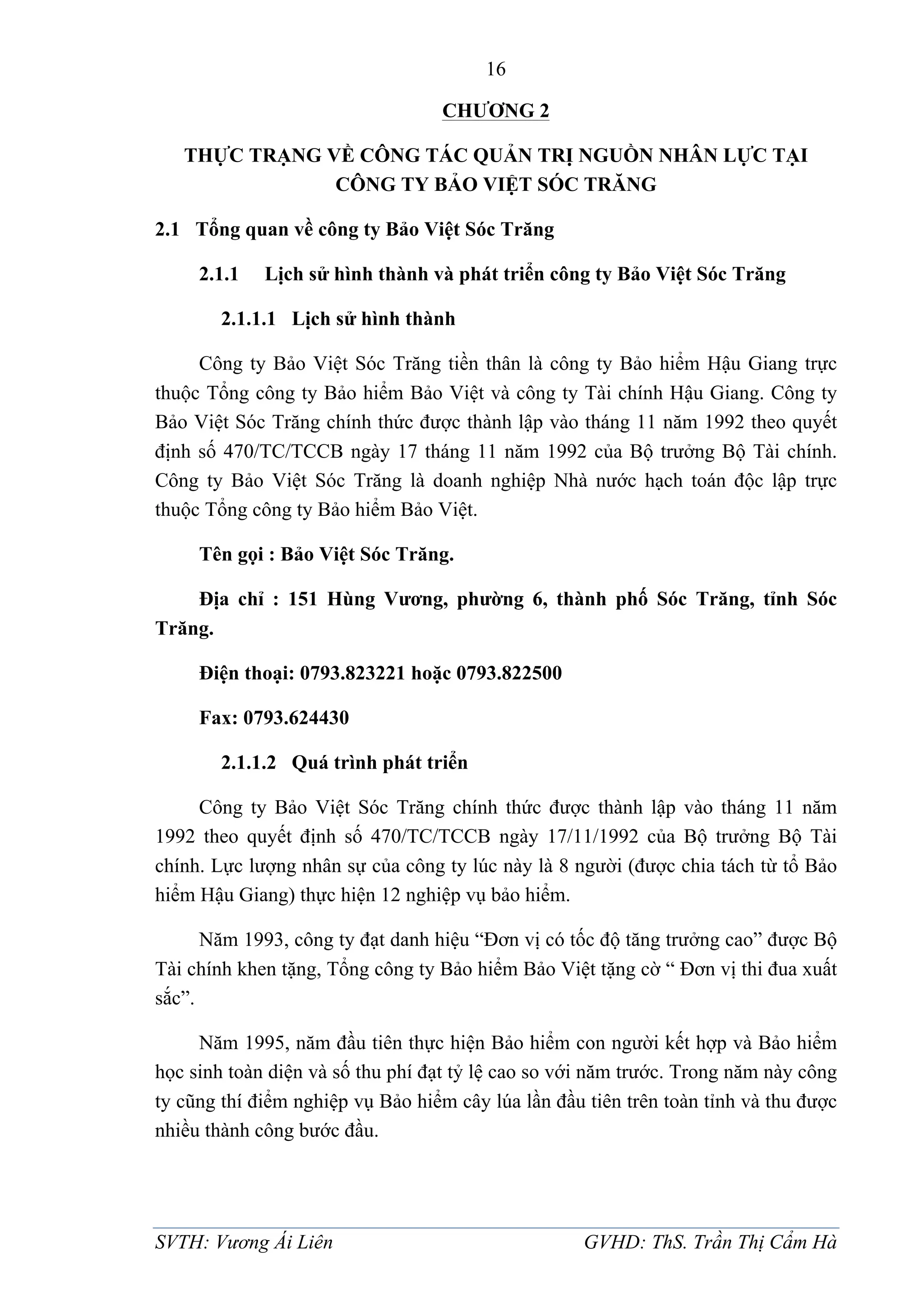 Khóa luận tốt nghiệp quản trị nguồn nhân lực tại công ty bảo hiểm - sdt/ ZALO 093 189 2701 | PDF