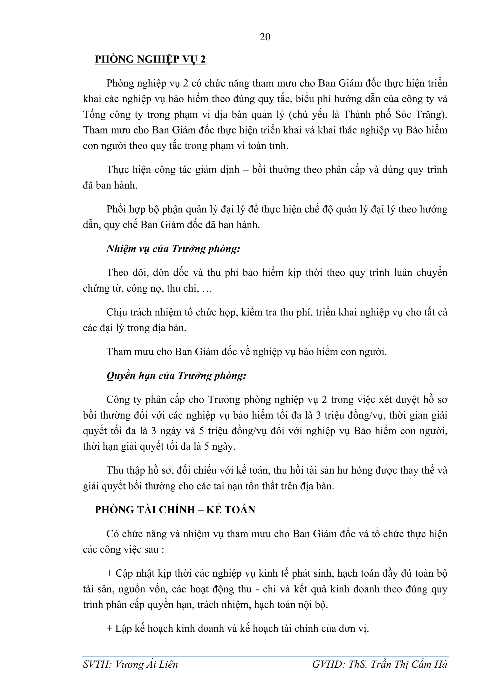 Khóa luận tốt nghiệp quản trị nguồn nhân lực tại công ty bảo hiểm - sdt/ ZALO 093 189 2701 | PDF