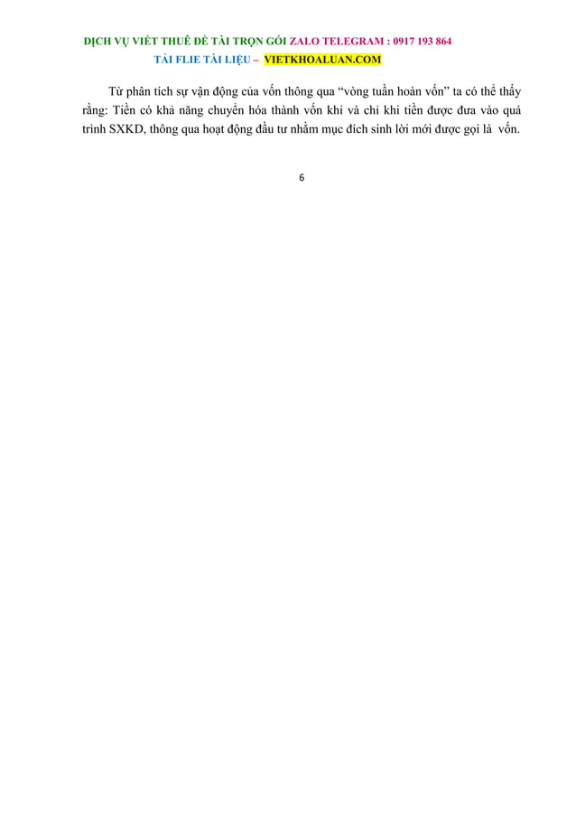 Khoá Luận Tốt Nghiệp Tăng Cường Huy Động Vốn Tại Công Ty | DOCX