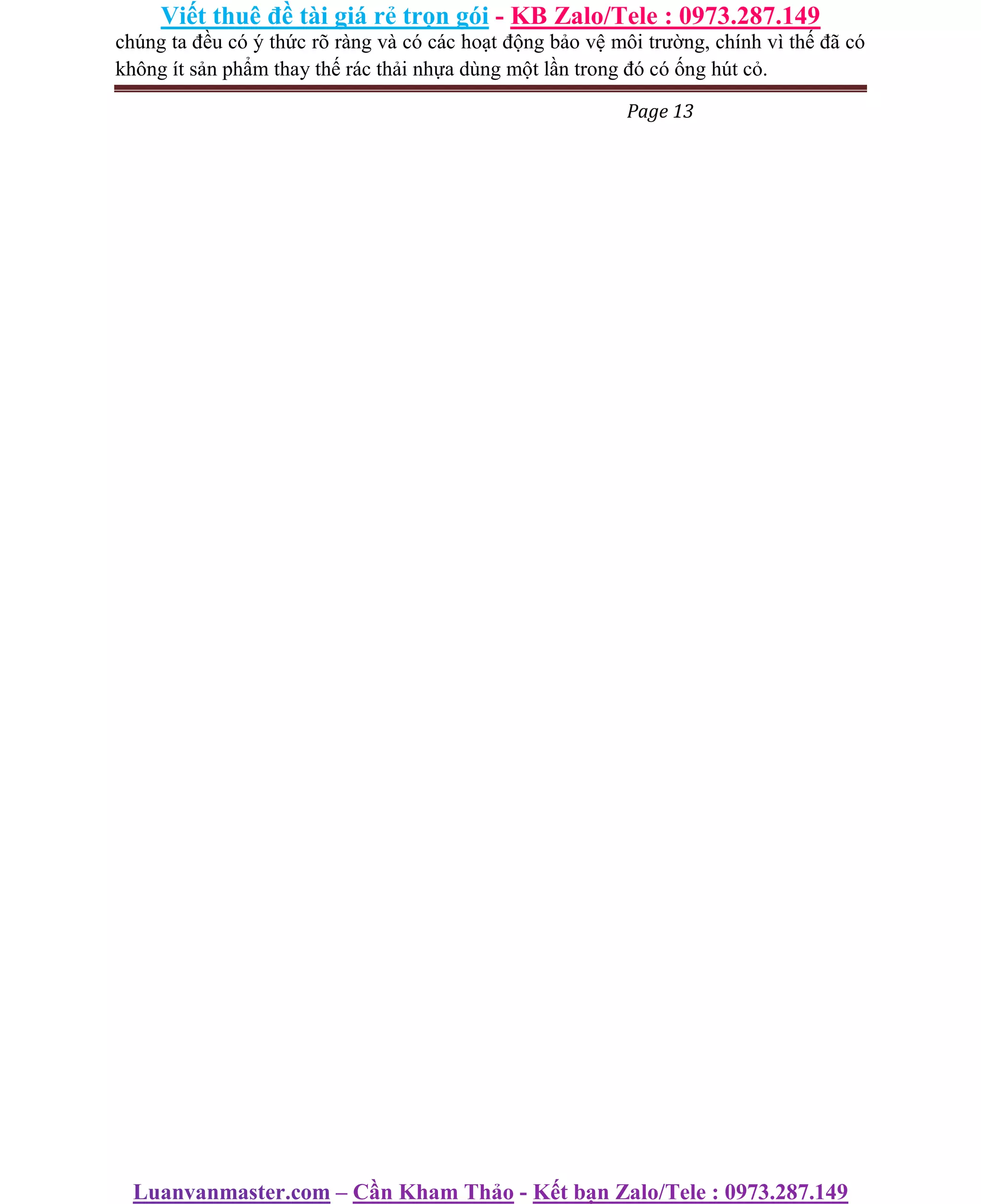 Kế hoạch marketing cho ống hút cỏ của Greenjoy tại thị trường Hà Nội ...