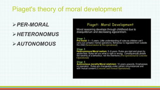 Kholberg's moral development theory | PPT