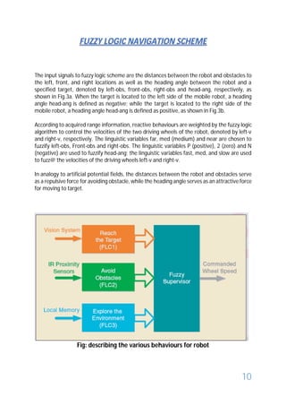 FUZZY LOGIC IN ROBOT NAVIGATION | PDF