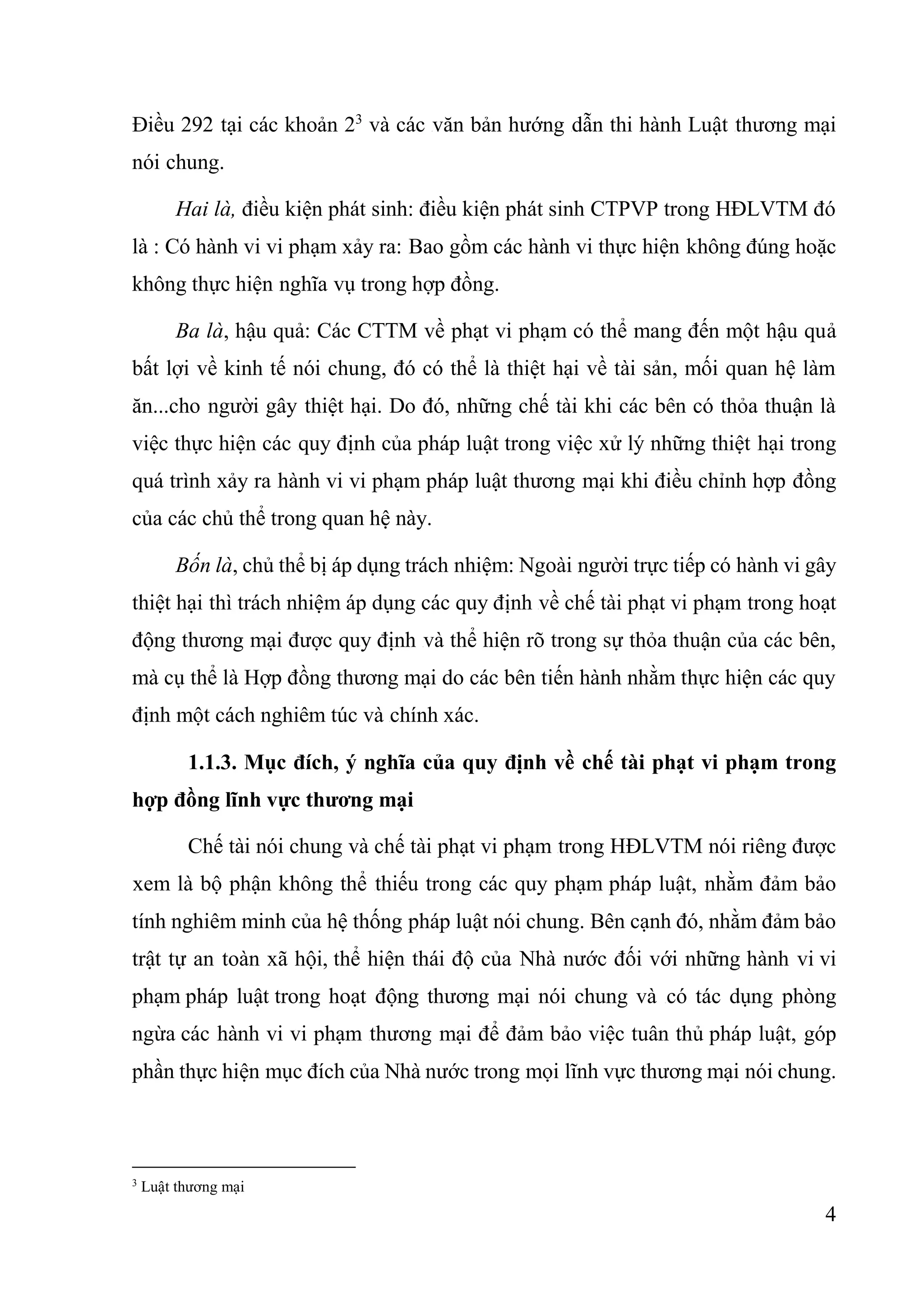 Khoá Luận Pháp Luật Về Phạt Vi Phạm Trong Hợp Đồng Lĩnh Vực Thương Mại | DOCX