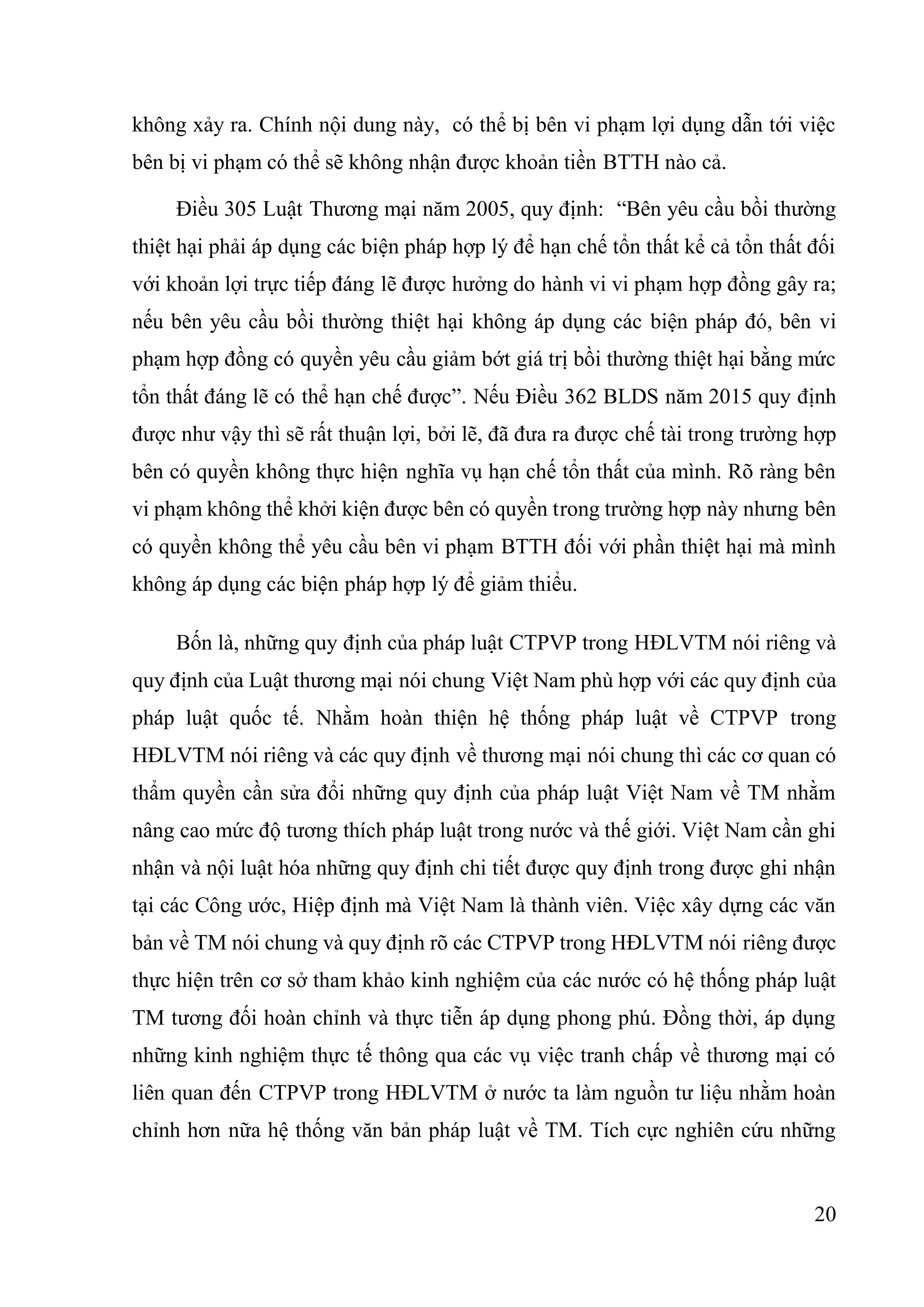 Khoá Luận Pháp Luật Về Phạt Vi Phạm Trong Hợp Đồng Lĩnh Vực Thương Mại | DOCX