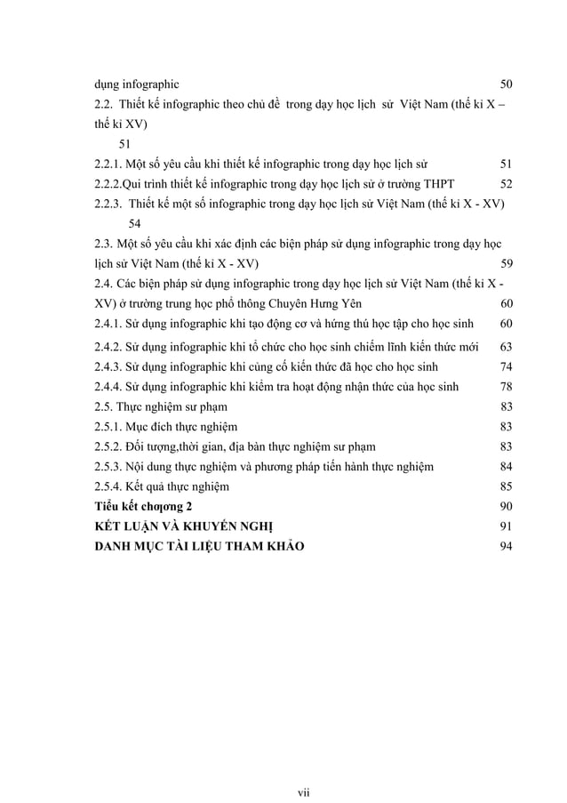 Khoá Luận Sử Dụng Infographic Trong Dạy Học Lịch Sử Việt Nam (Thế Kỉ X - Xv) Ở Trường Trung Học ...