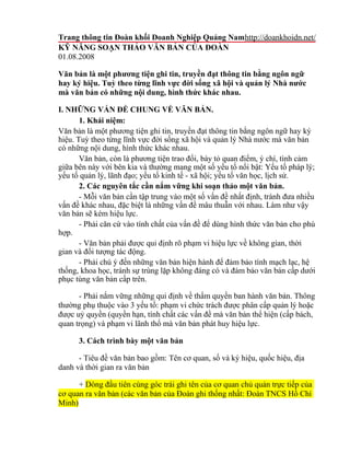 ky nang soan thao van ban cua doan tncs ho chi minh tại 123doc.vn