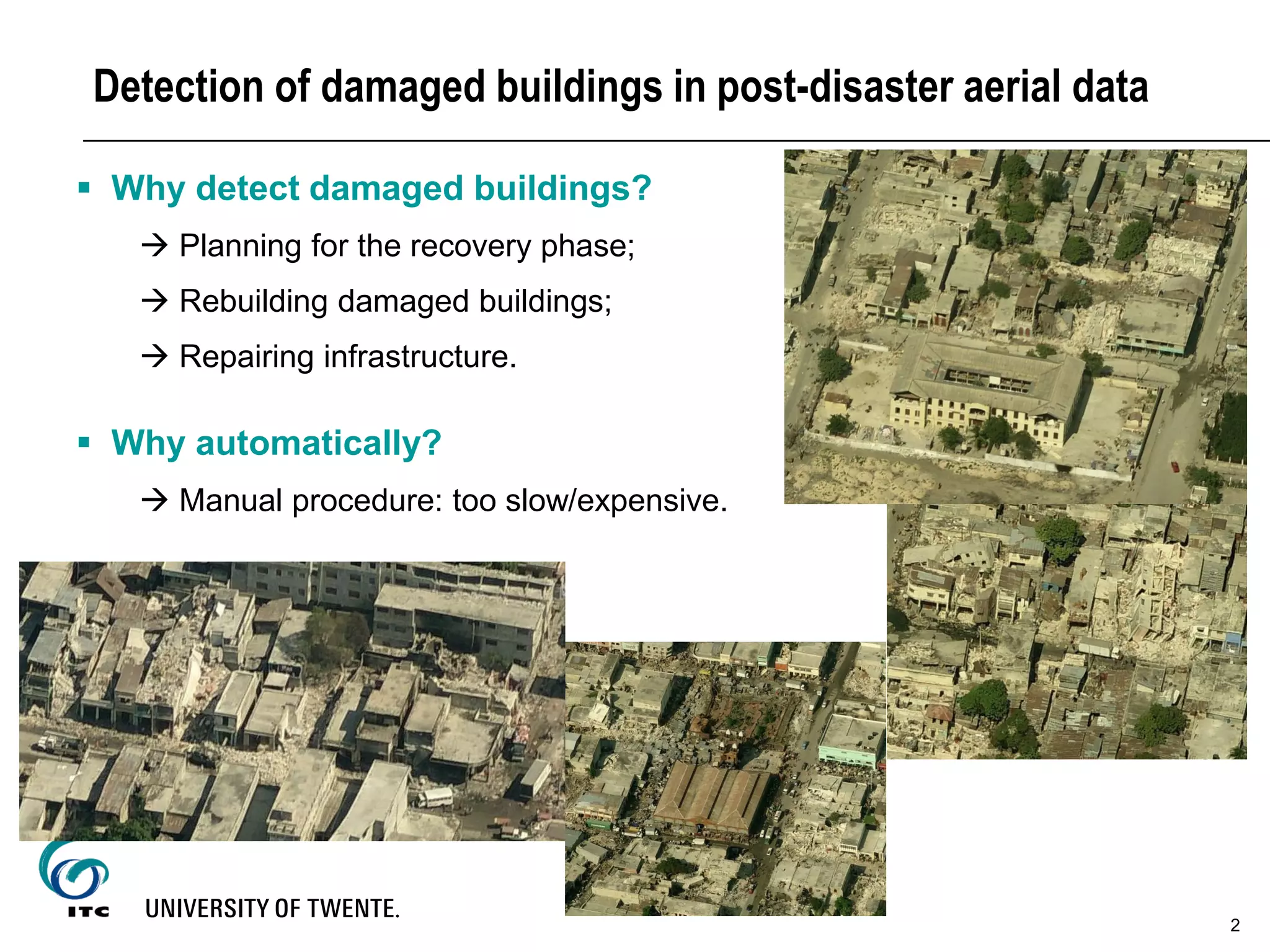 Role of dimensionality reduction in segment-based classification of damaged building roofs in ...