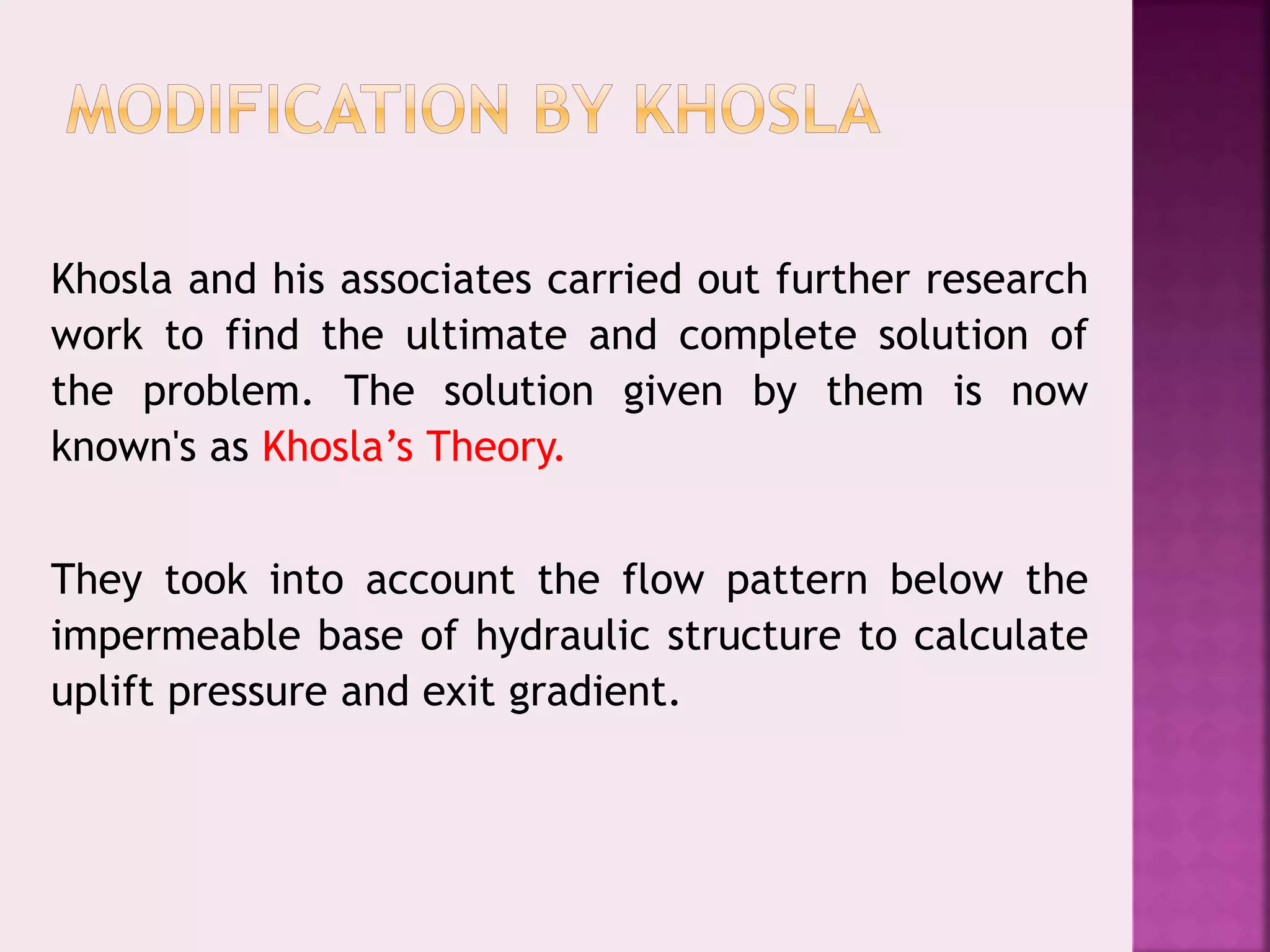 Khosla theory | PPTX