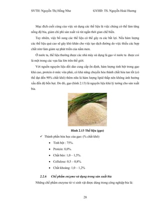 Khảo sát hiệu quả của việc sử dụng chế phẩm enzyme termamyl 120 l (α ...