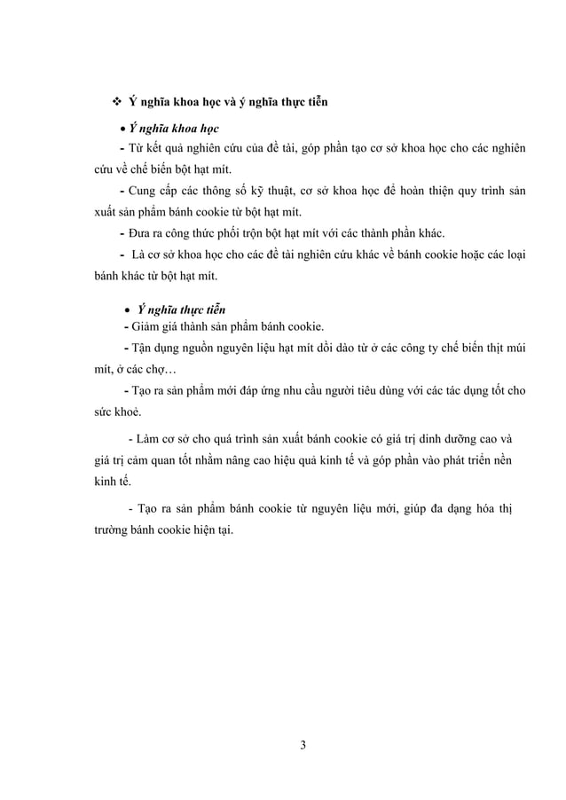 Khảo sát quy trình chế biến bột hạt mít và ứng dụng trong sản xuất bánh cookie quy mô phòng thí ...