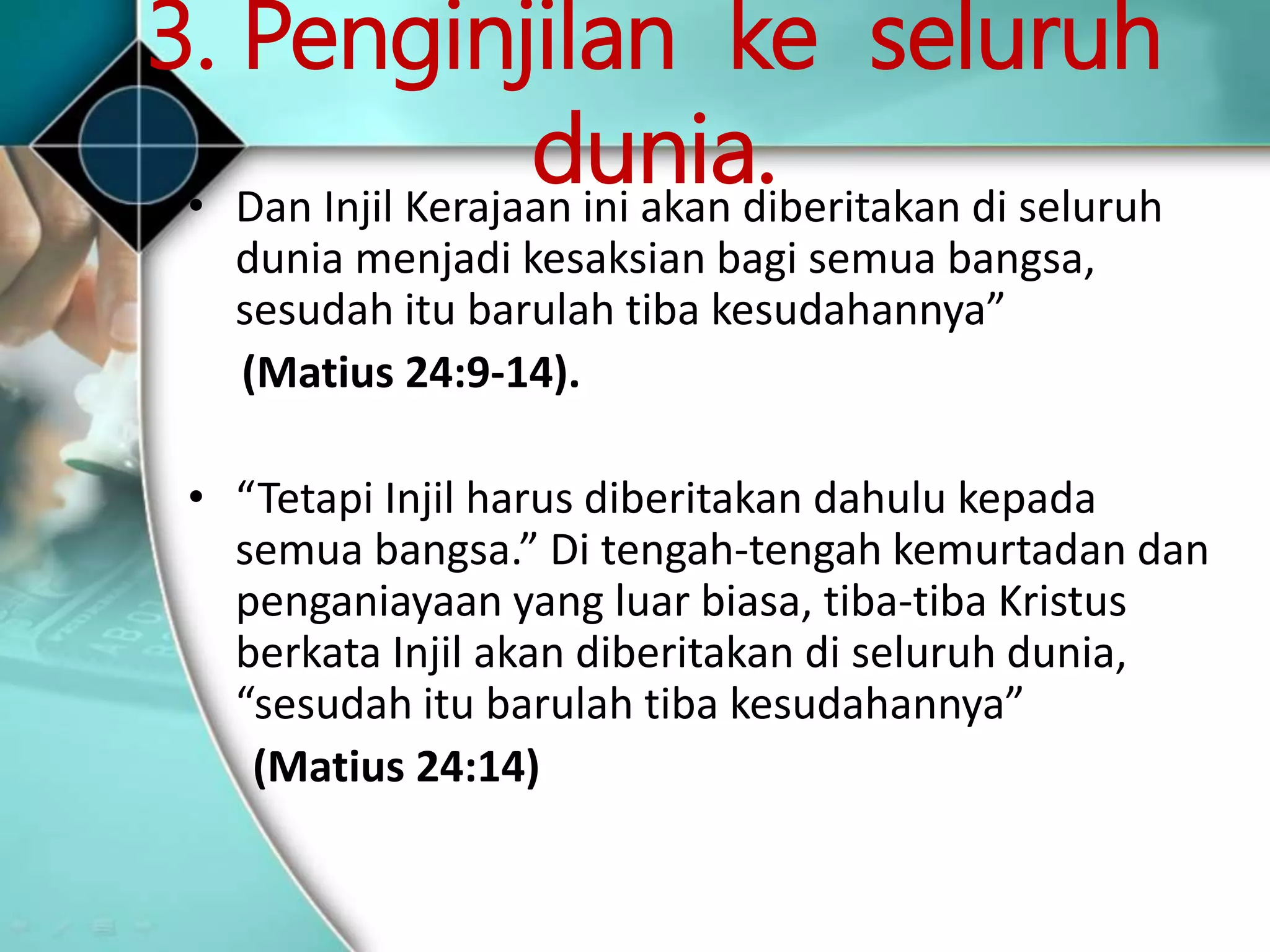 Tanda-Tanda Akhir Zaman | PPTX